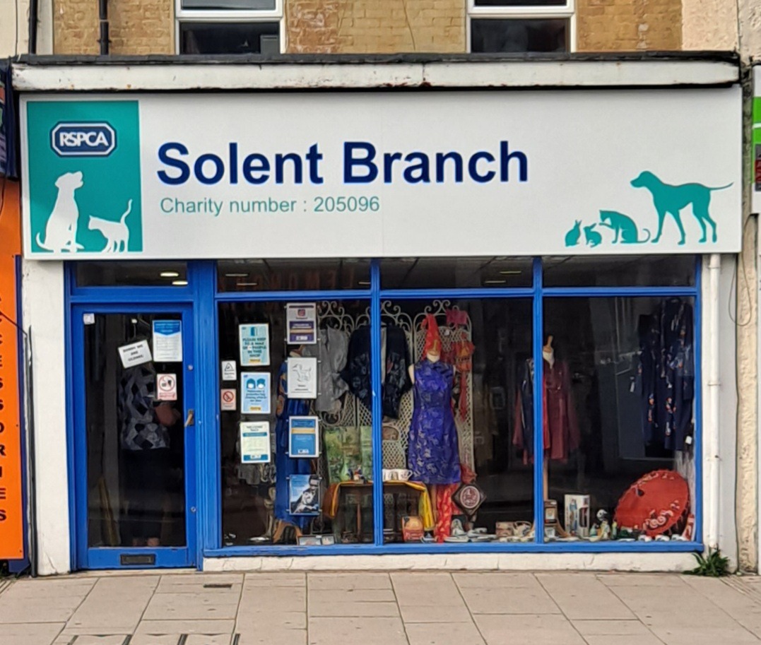 Fareham Charity Shop - RSPCA Solent Branch CIO - The Stubbington Ark